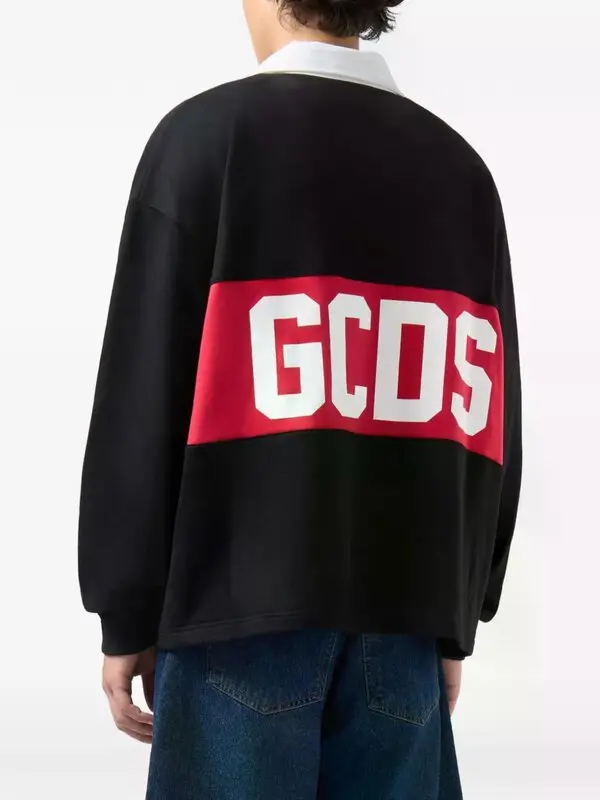 Gcds Logo-print Long-sleeve Sweatshirt