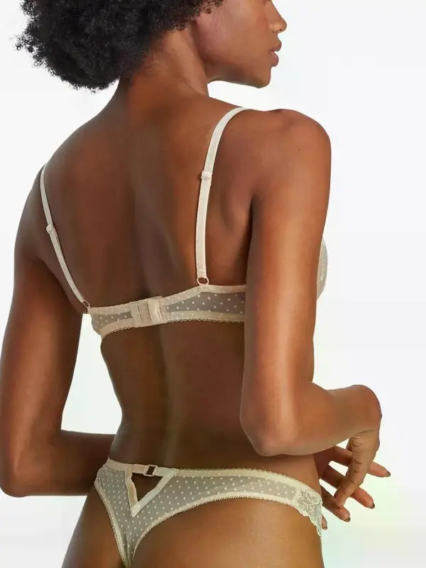 AUBADE Velvet Memories Embroidered Thong