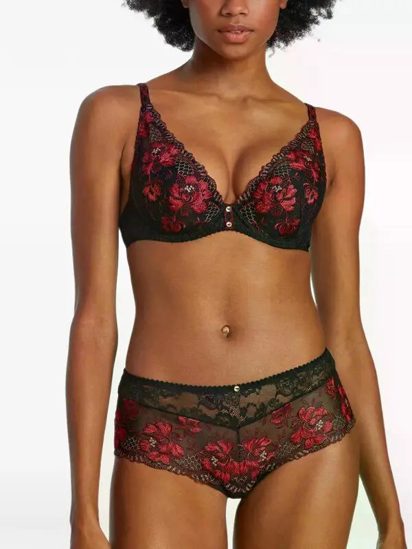 AUBADE Mélodie D’eté Embroidered Plunge Bra