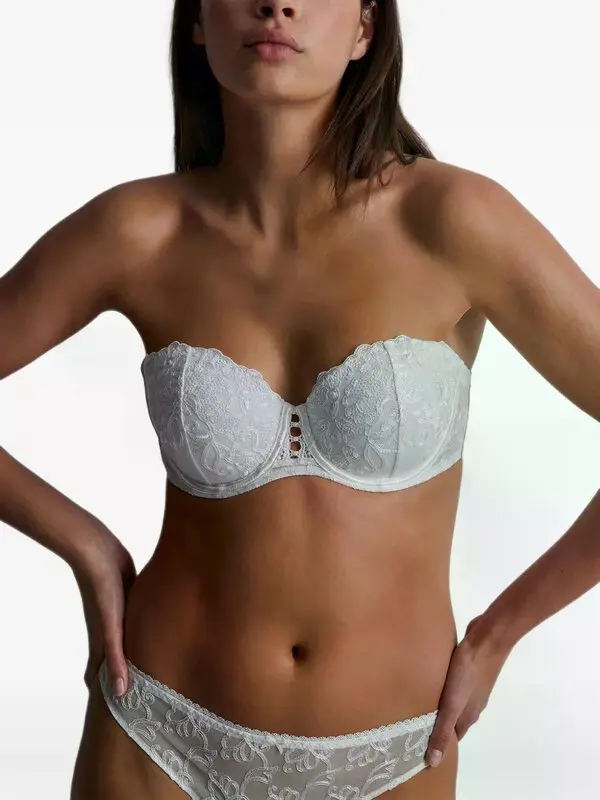 AUBADE Pour Toujours Embroidered Bandeau Bra