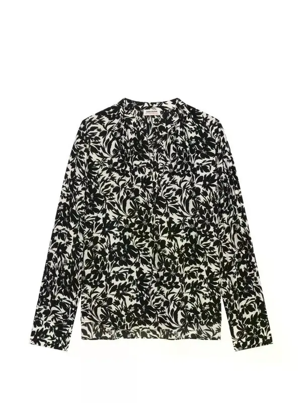 Zadig&Voltaire Tink Soft Night Flowers Blouse