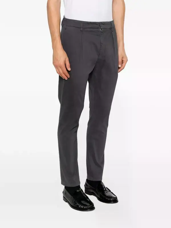 DONDUP Pleated Tapered Trousers