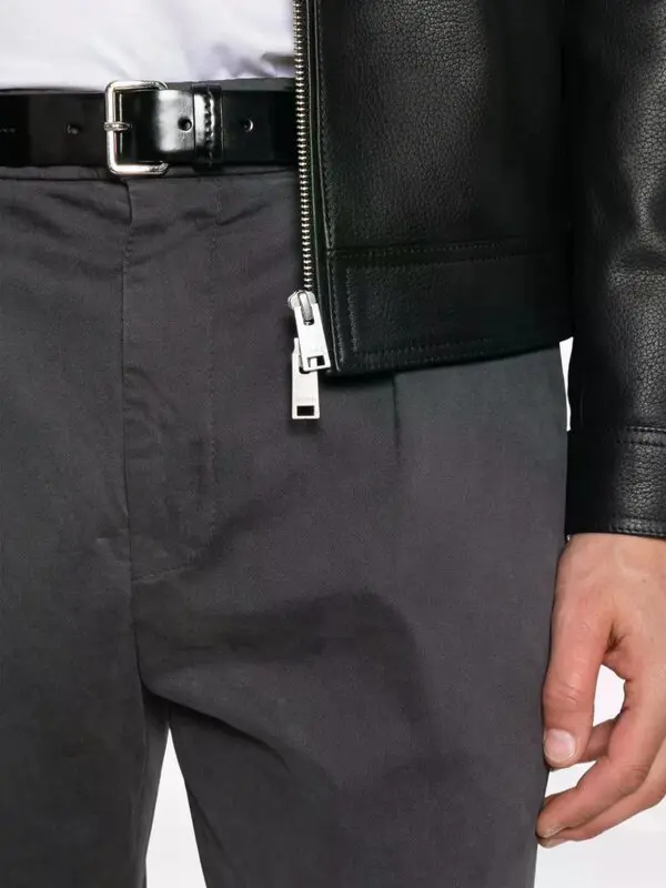 DONDUP Pleated Tapered Trousers