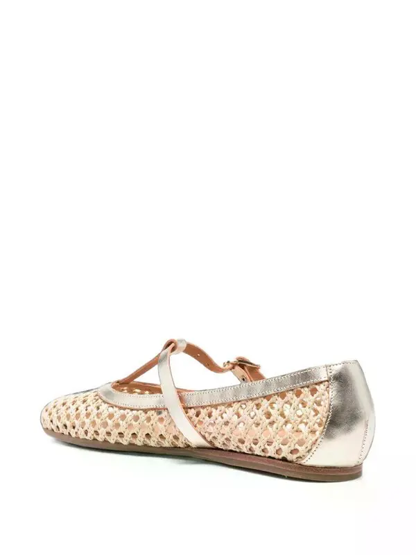 ANCIENT GREEK SANDALS Aerati Woven Ballet Flats