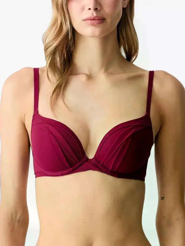 Chantelle Scarlet Push-up Bra - Red