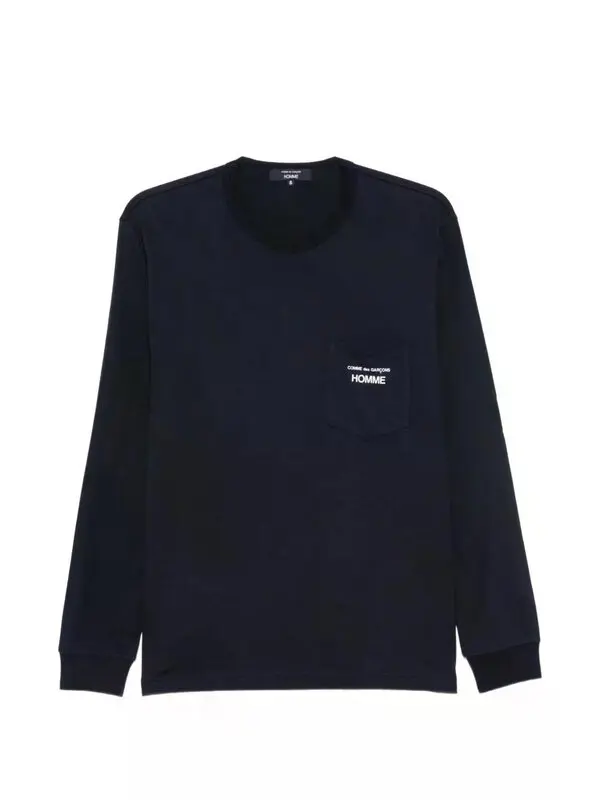 Comme Des Garçons Logo-print Pocket T-shirt