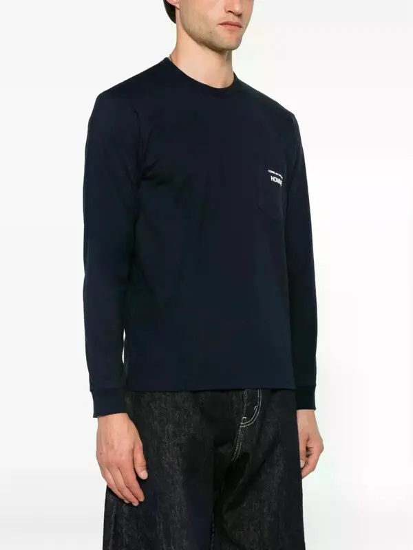 Comme Des Garçons Logo-print Pocket T-shirt
