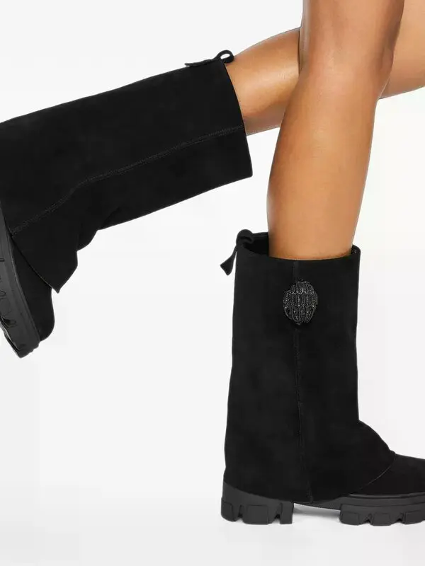 Kurt Geiger Stomp Foldover Boots