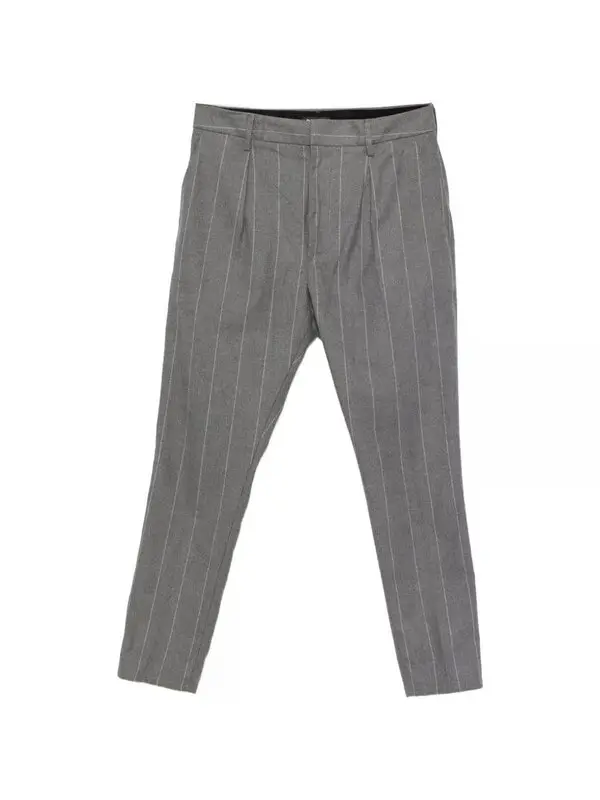 DONDUP Pinstripe Pleated Trousers