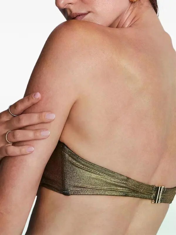 AUBADE Twist-detail Bandeau Bikini Top