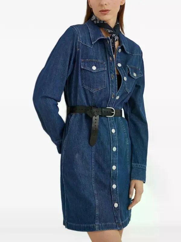 LEVI'S Flynn Button-up Mini Dress