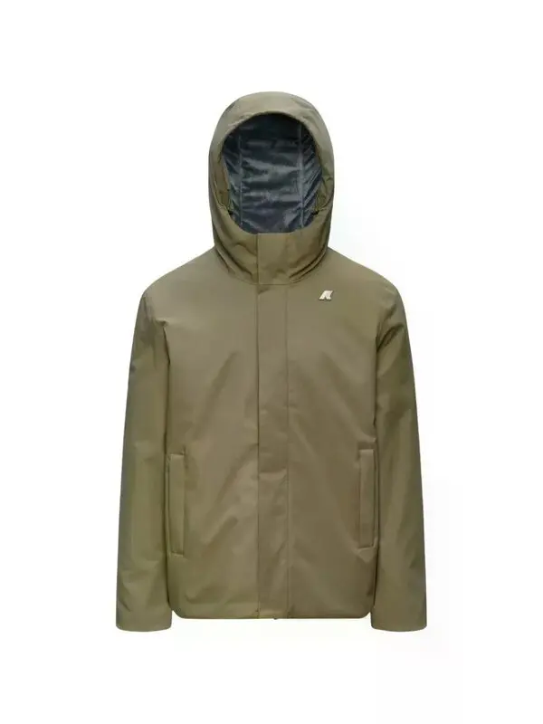 K-WAY Jacko Logo-patch Hooded Jacket