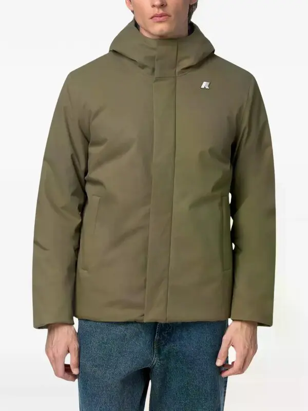 K-WAY Jacko Logo-patch Hooded Jacket