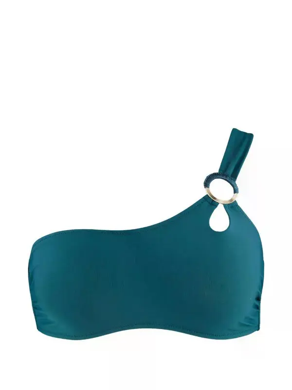 AUBADE Secret Cove Asymmetrical Bikini Top - Blue
