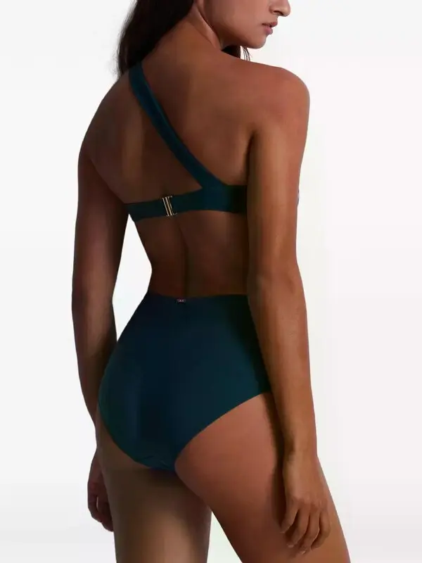 AUBADE Secret Cove Asymmetrical Bikini Top - Blue