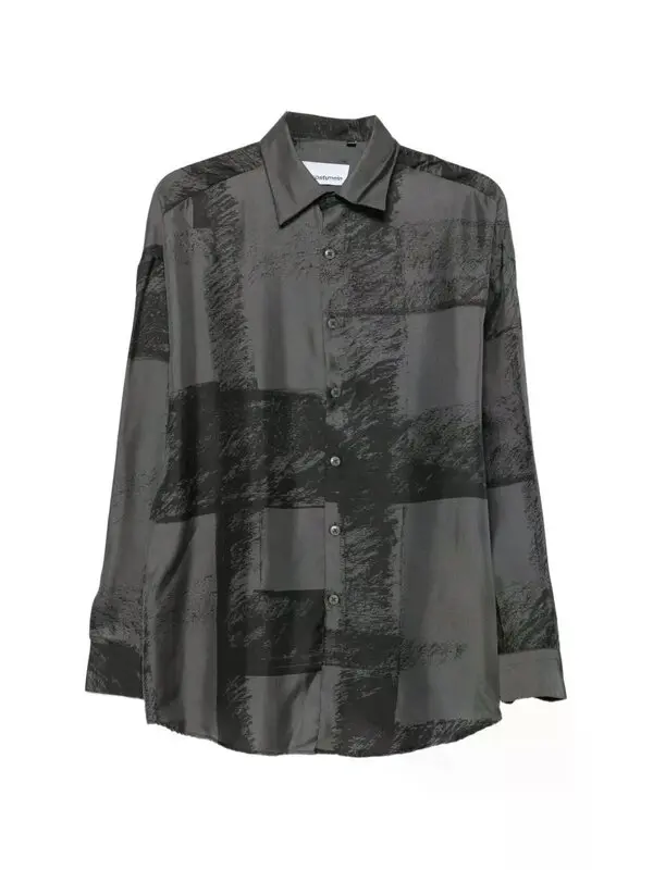 COSTUMEIN Valentino Abstract-print Long-sleeve Shirt