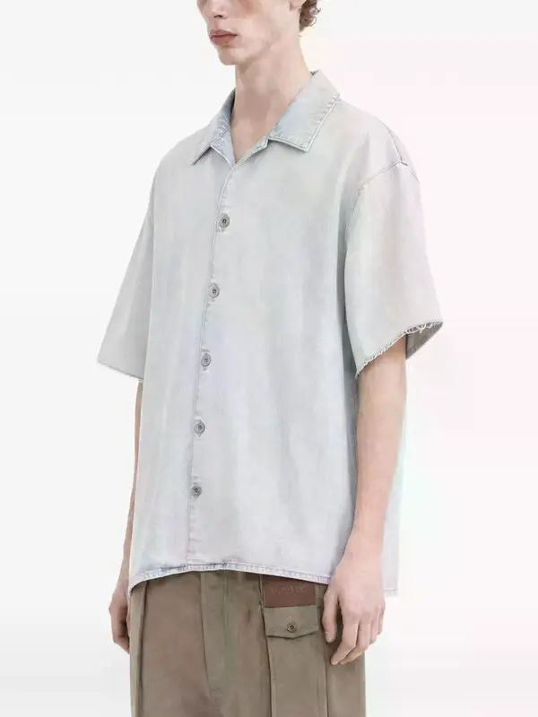 Loewe Short-sleeve Denim Shirt