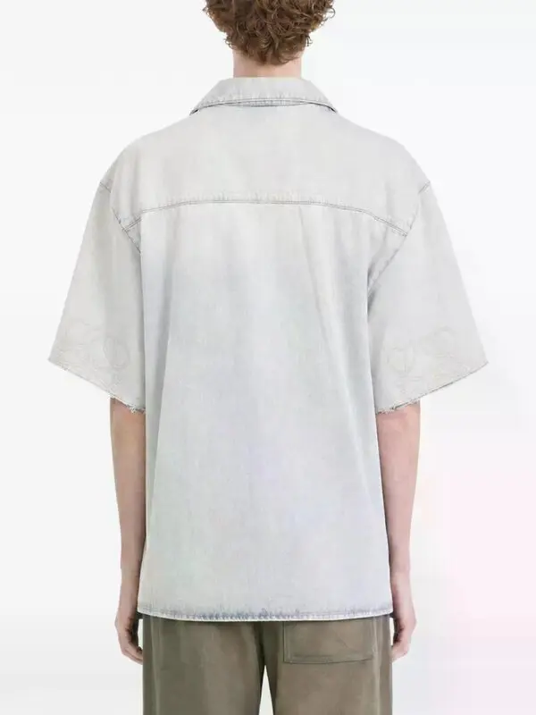 Loewe Short-sleeve Denim Shirt