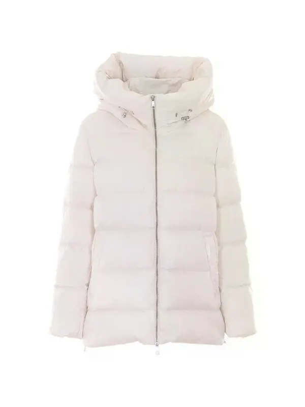 Add Cocoon Hooded Puffer Jacket