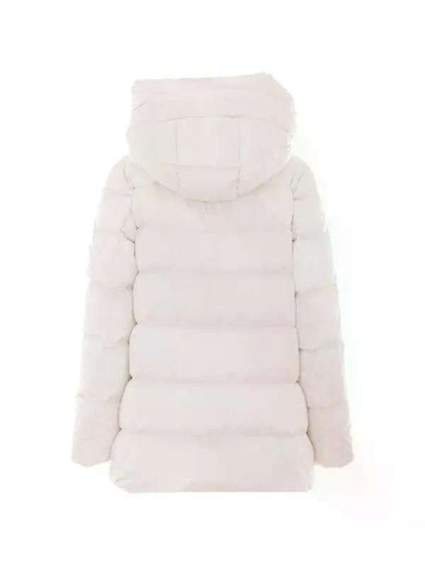 Add Cocoon Hooded Puffer Jacket
