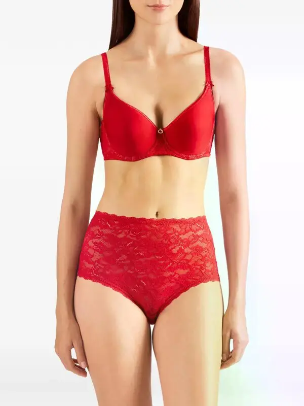 AUBADE Rosessence Lace-jacquard Briefs