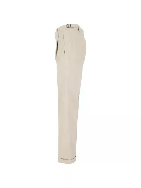 BERWICH Retrolong Pleated Straight-leg Trousers
