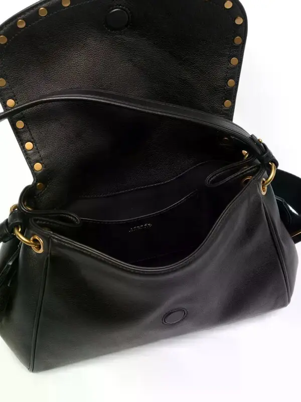 Isabel Marant Étoile Medium Chany Stud-embellished Leather Shoulder Bag