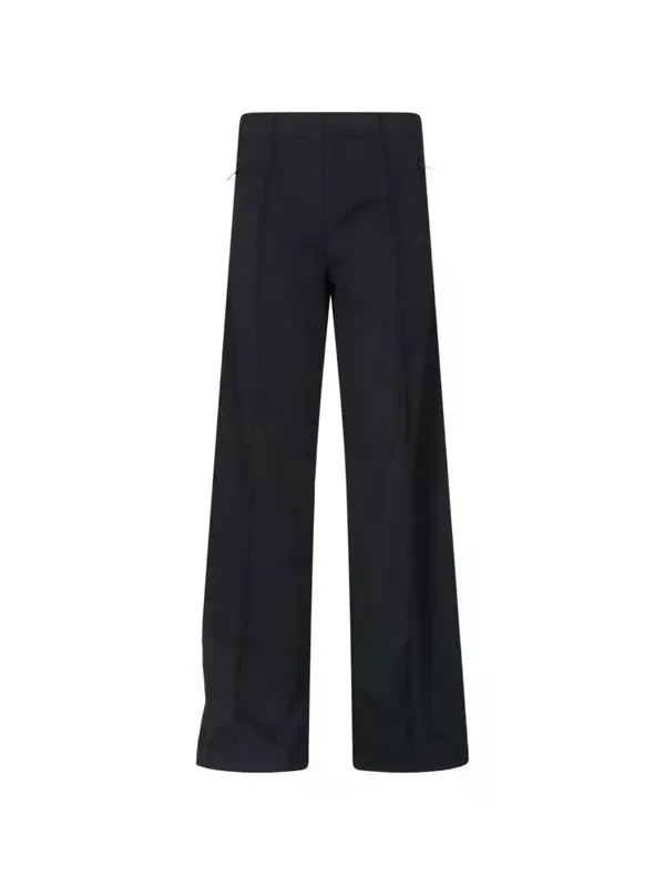 COURREGES Side-stripe Track Pants - Black