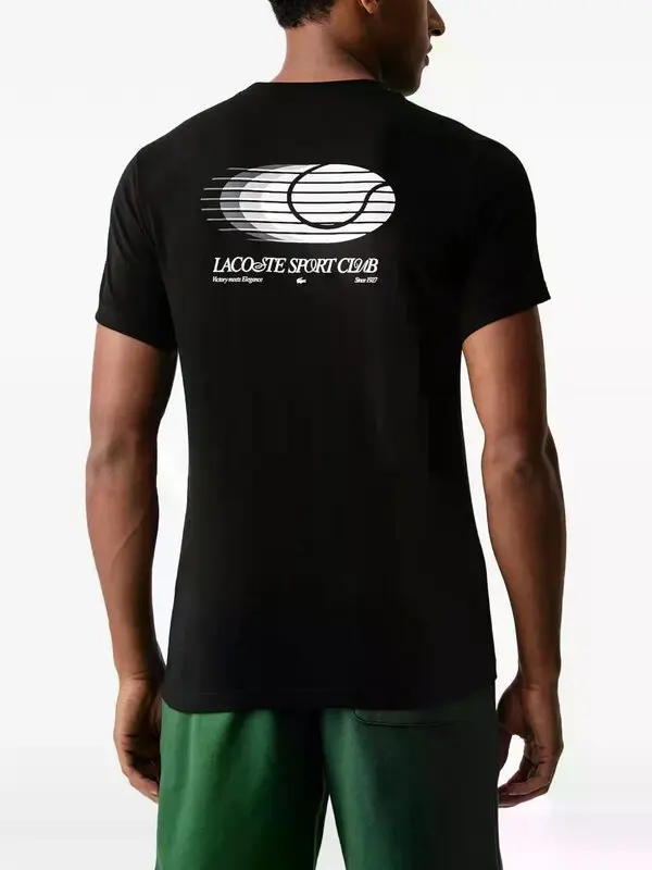 Lacoste Ultra-dry Logo-print T-shirt