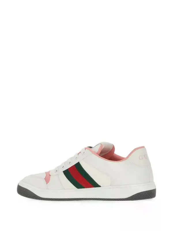 Gucci Screener Web-stripe Sneakers