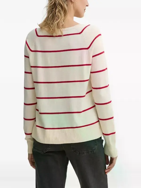 LEVI'S Petal Striped V-neck Sweater