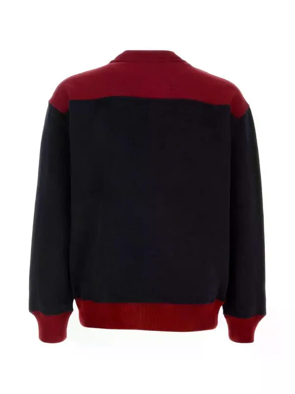 JW Anderson Colour-block Half-zip Sweater