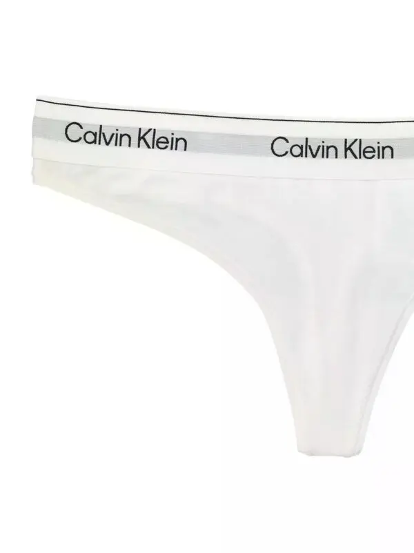 Calvin Klein Logo-waistband Thong