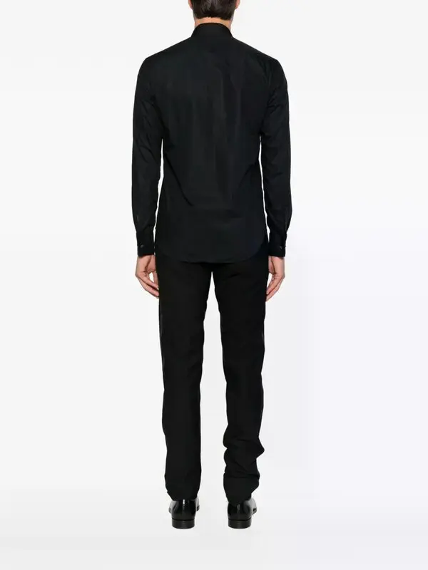 Brian Dales Pleated-bib Wing-tip Collar Shirt