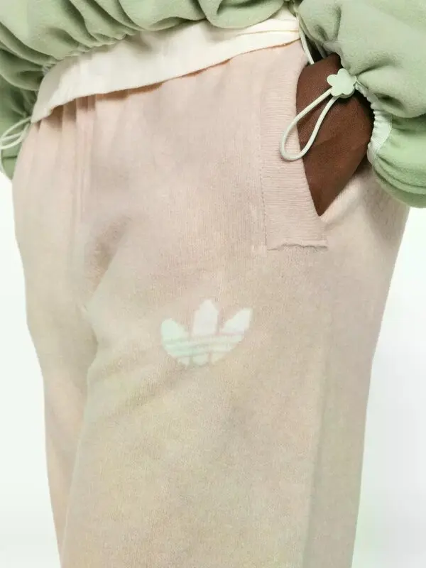 Adidas Logo-embroidered Drawstring Track Pants