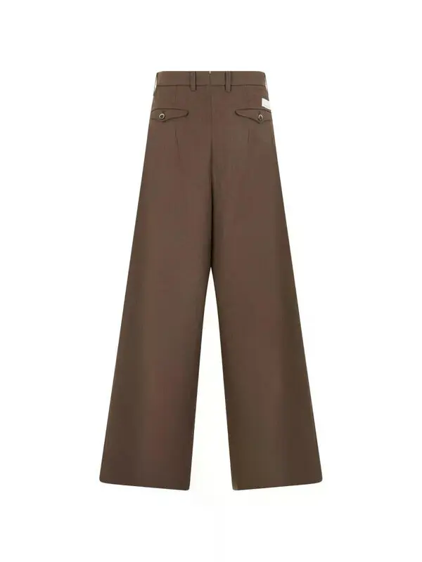 NINE:INTHE:MORNING Zin Pleated Wide-leg Trousers