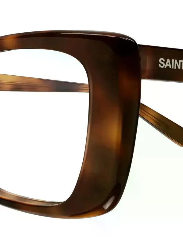 Saint Laurent Sl 943 Tortoiseshell-effect Glasses