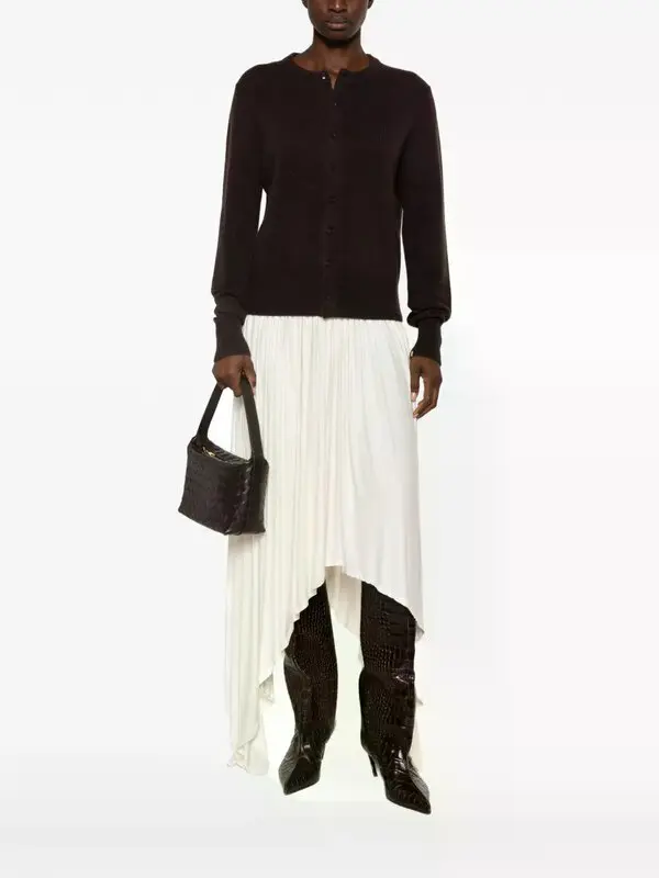 Extreme Cashmere Nº 435 Little Lamb Button-front Cardigan