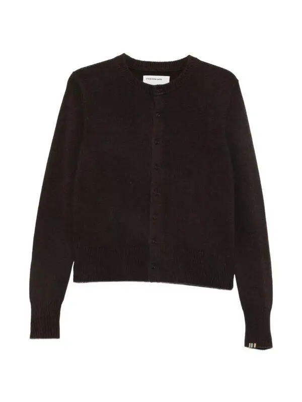 Extreme Cashmere Nº 435 Little Lamb Button-front Cardigan