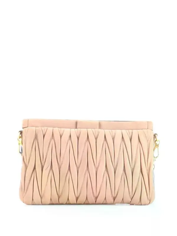 Miu Miu Flap Matelasse Leather Small Crossbody Bag