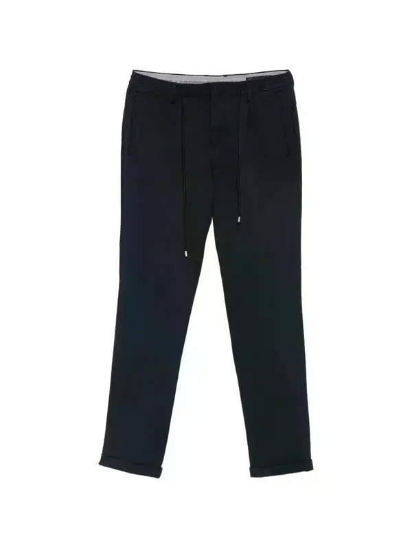 Karl Lagerfeld Drawstring-waist Chino Trousers