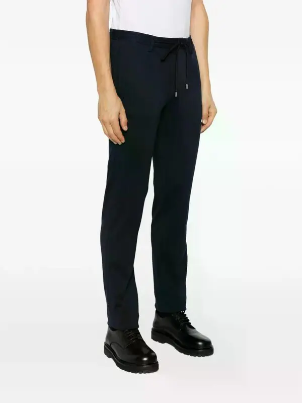 Karl Lagerfeld Drawstring-waist Chino Trousers