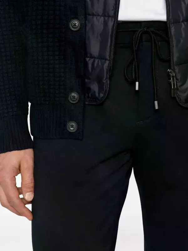 Karl Lagerfeld Drawstring-waist Chino Trousers