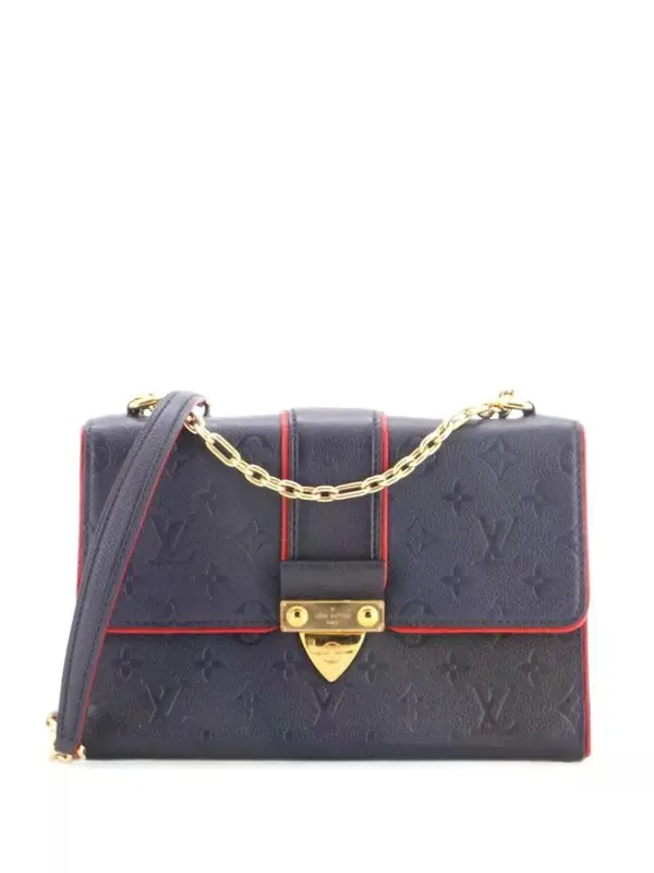 LOUIS VUITTON Saint Sulpice Handbag Monogram Empreinte Leather Pm Crossbody Bag