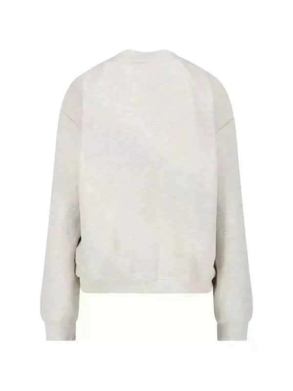 LOW CLASSIC Button-up Crew-neck Sweater