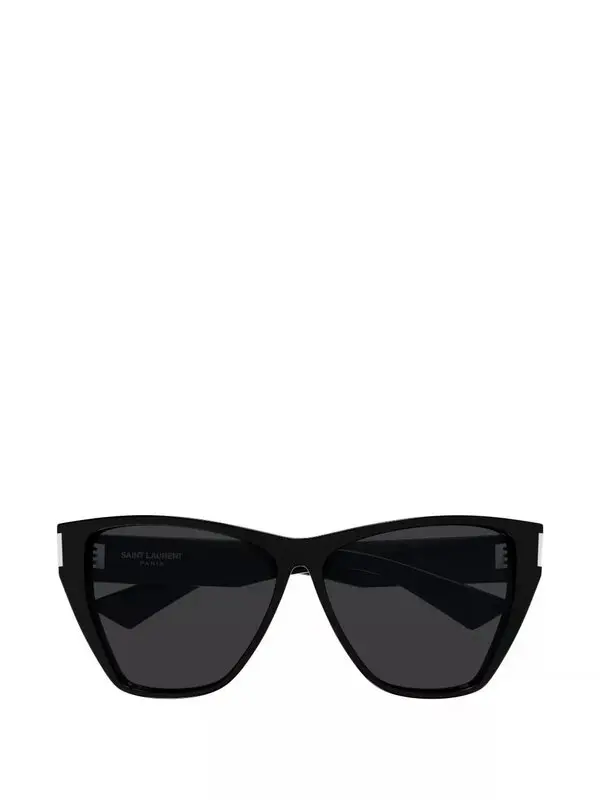 Saint Laurent Sl 927 Geometric-frame Sunglasses - Black