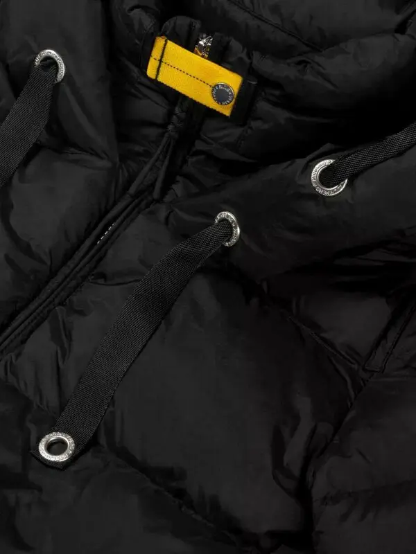 PARAJUMPERS Quilted Hooded Coat - Black
