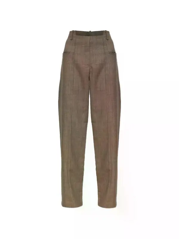 GANNI Creased Tailored Trousers