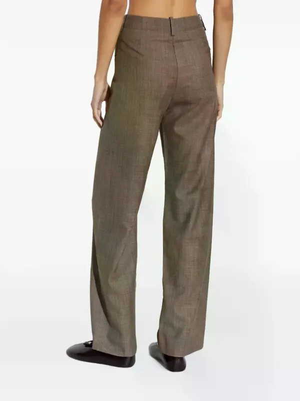 GANNI Creased Tailored Trousers