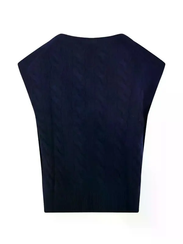 Polo Ralph Lauren Cable-knit V-neck Knitted Vest